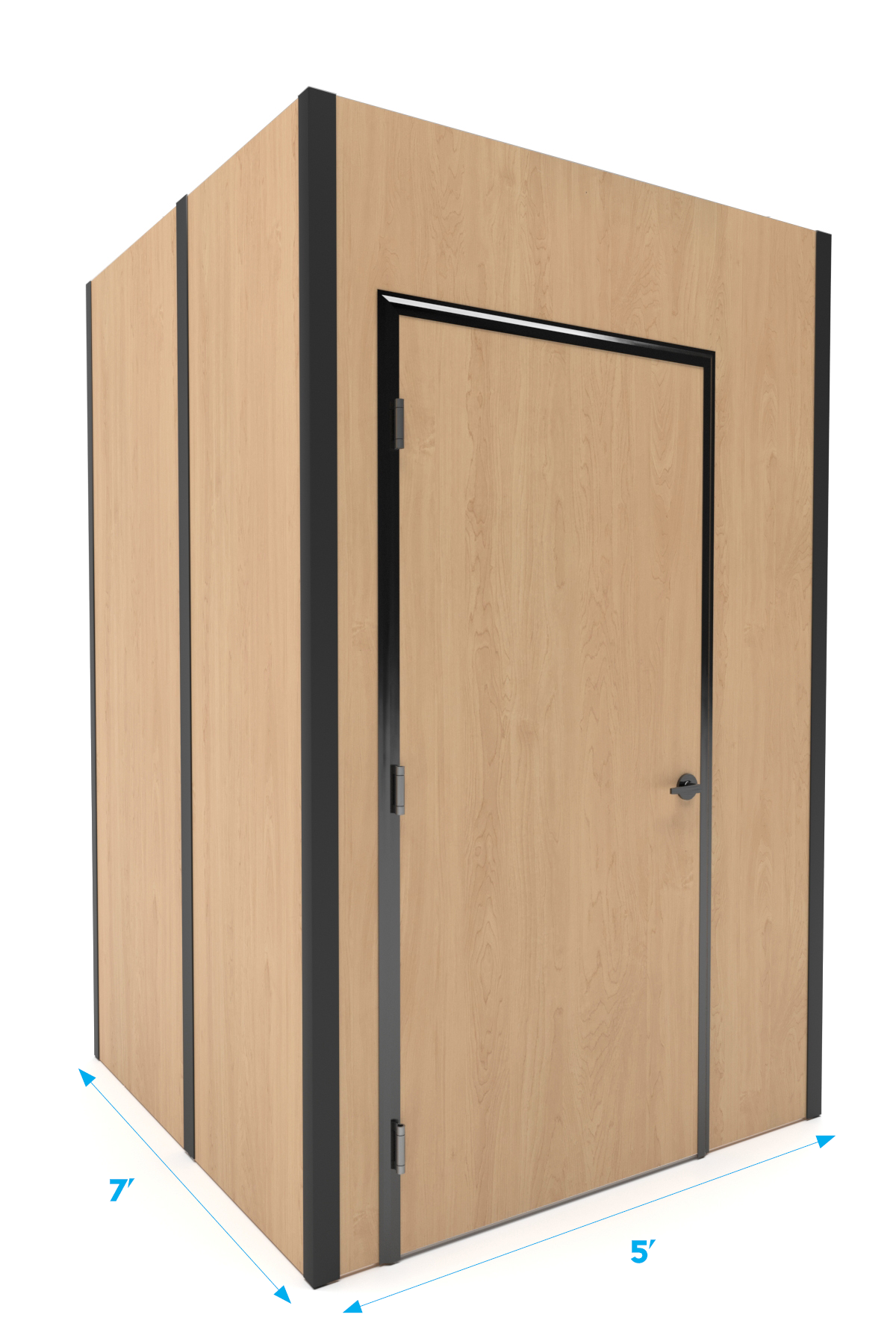 5' x 7' Fitting Room (ADA) Starter – Display Source