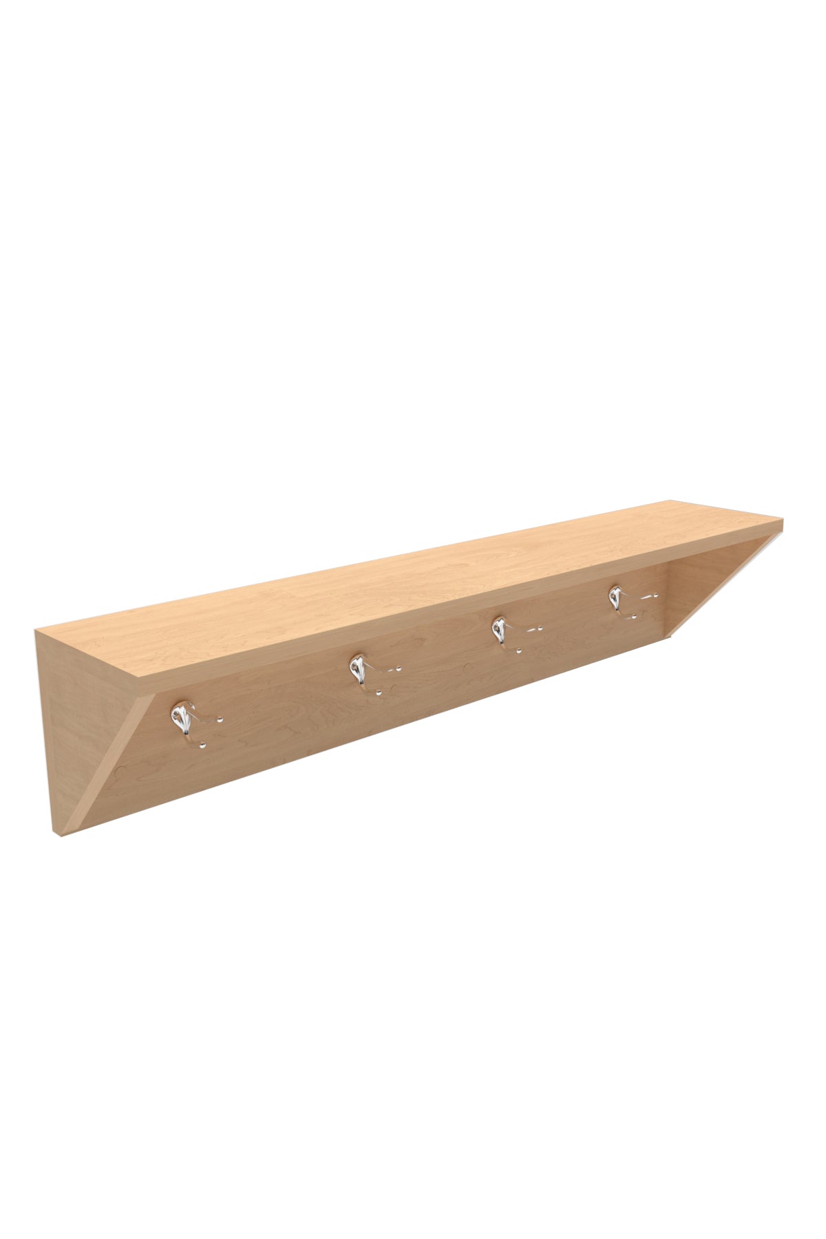 Ledge W/ Coat Hooks – Display Source
